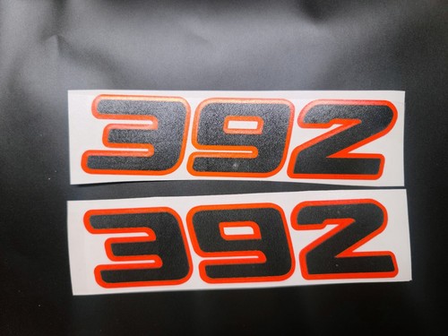 392 2 Colored Decal Set Hemi 6.4 ScatPack Rubicon SRT Durango Charger ...