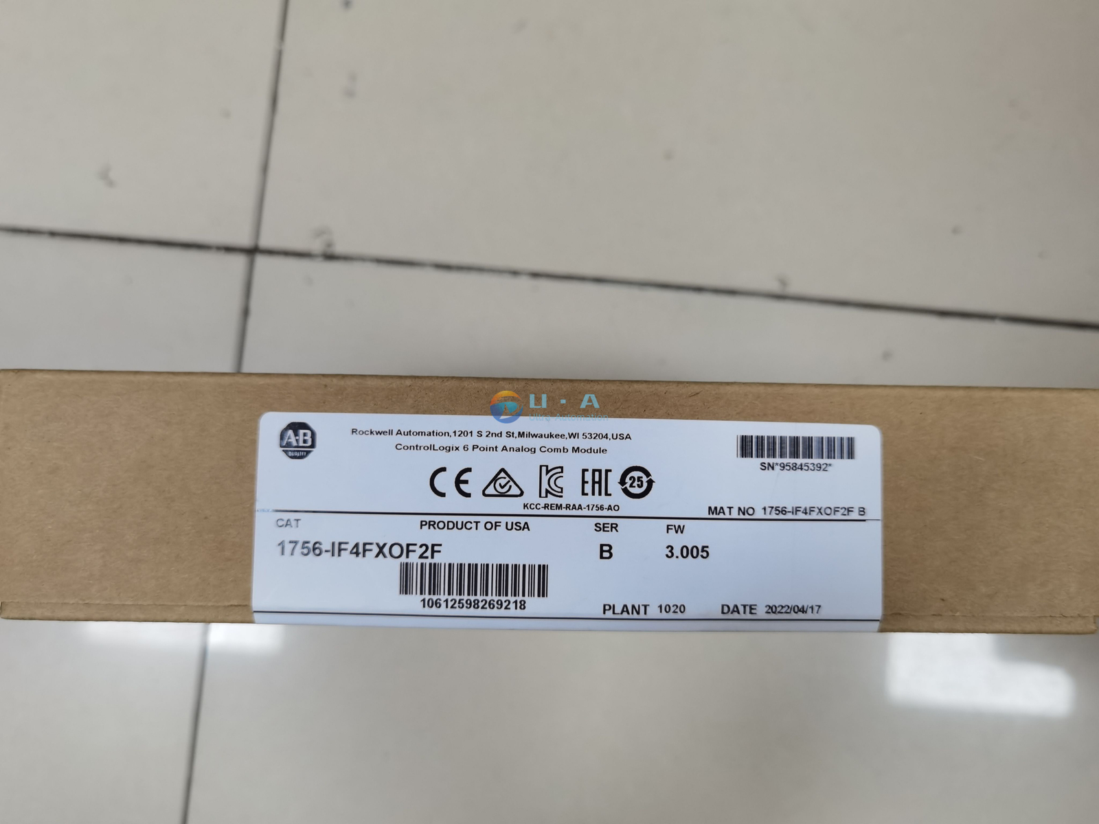 NEW Allen Bradley 1756-IF4FXOF2F Analog Combo Module in box | eBay