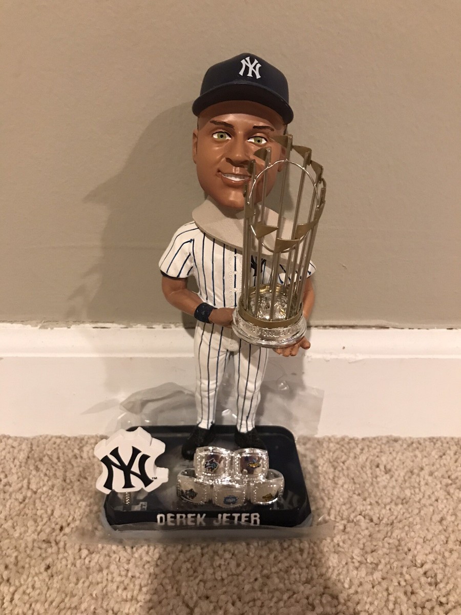 Derek Jeter World Series Trofee Derek Jeter's Homer Ties Game 5 Of The