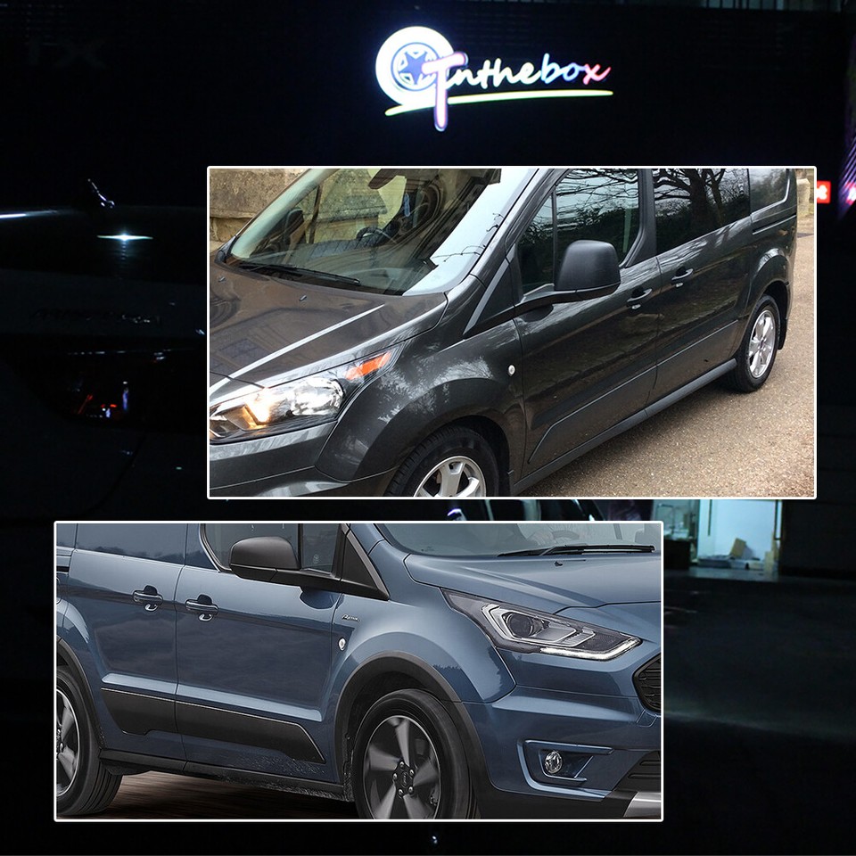 2PCS Clear Side Fender Marker Repeater Lights For 2010-2021 Ford ...