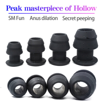 Hollow-Prostate-Anal-Butt-Plug-Massager-Large-Tunnel-Probe-Use ...