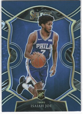 2020-21 Panini Select Isaiah Joe Rookie Silver Philadelphia 76ers #99 ...