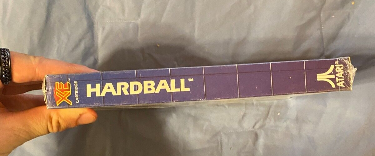 HardBall! Atari 800/XL/XE NEW Cartridge Blue Box RX8084 NIB | eBay