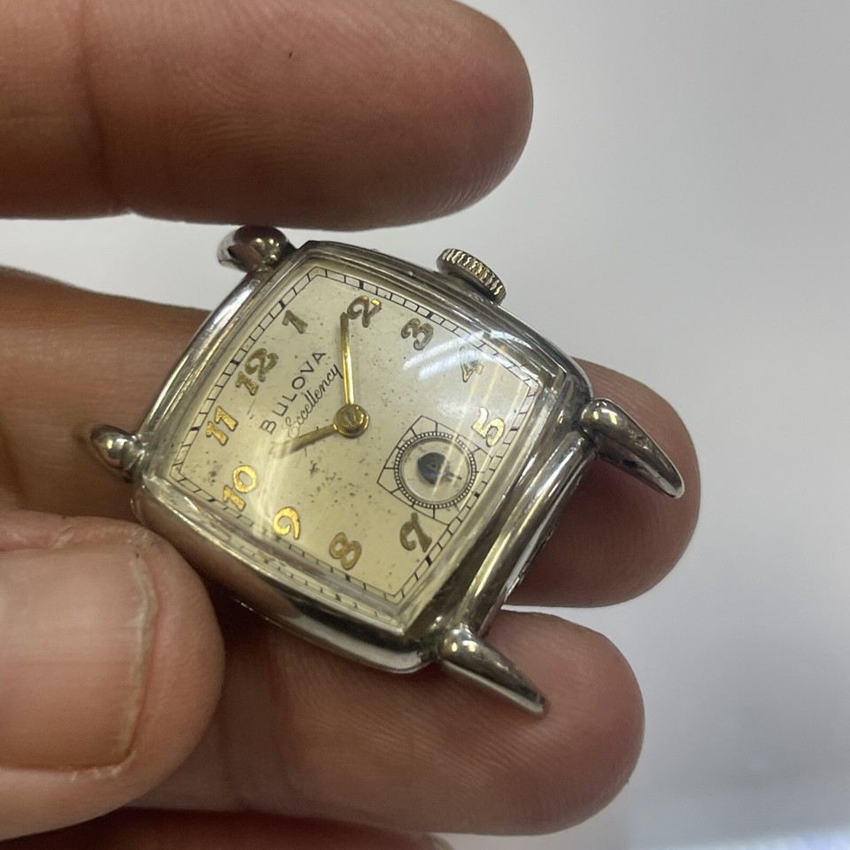vintage 1949 mens Bulova Excellency 10BM , running on time | eBay
