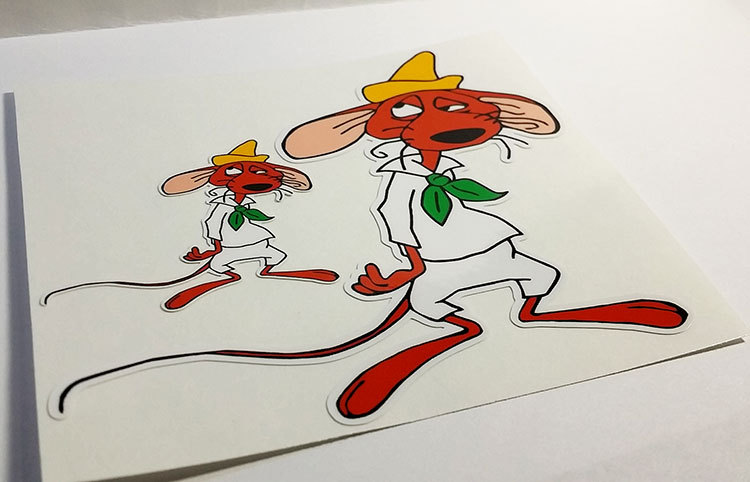 Slowpoke Rodriguez Vintage Style DECAL, Vinyl STICKER, rat rod, racing ...