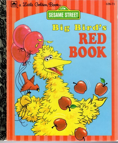 Big Bird's Red Book by Rosanne & Jonathan Cerf - Little Golden Book | eBay