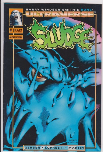 Sludge Issue #1 Comic Book. Direct Edition. Steve Gerber. Malibu Comics ...