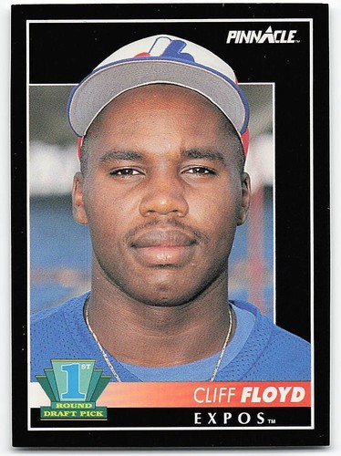 1992 Pinnacle #296 Cliff Floyd [EX] FRDP RC [Base Set Baseball Card] | eBay