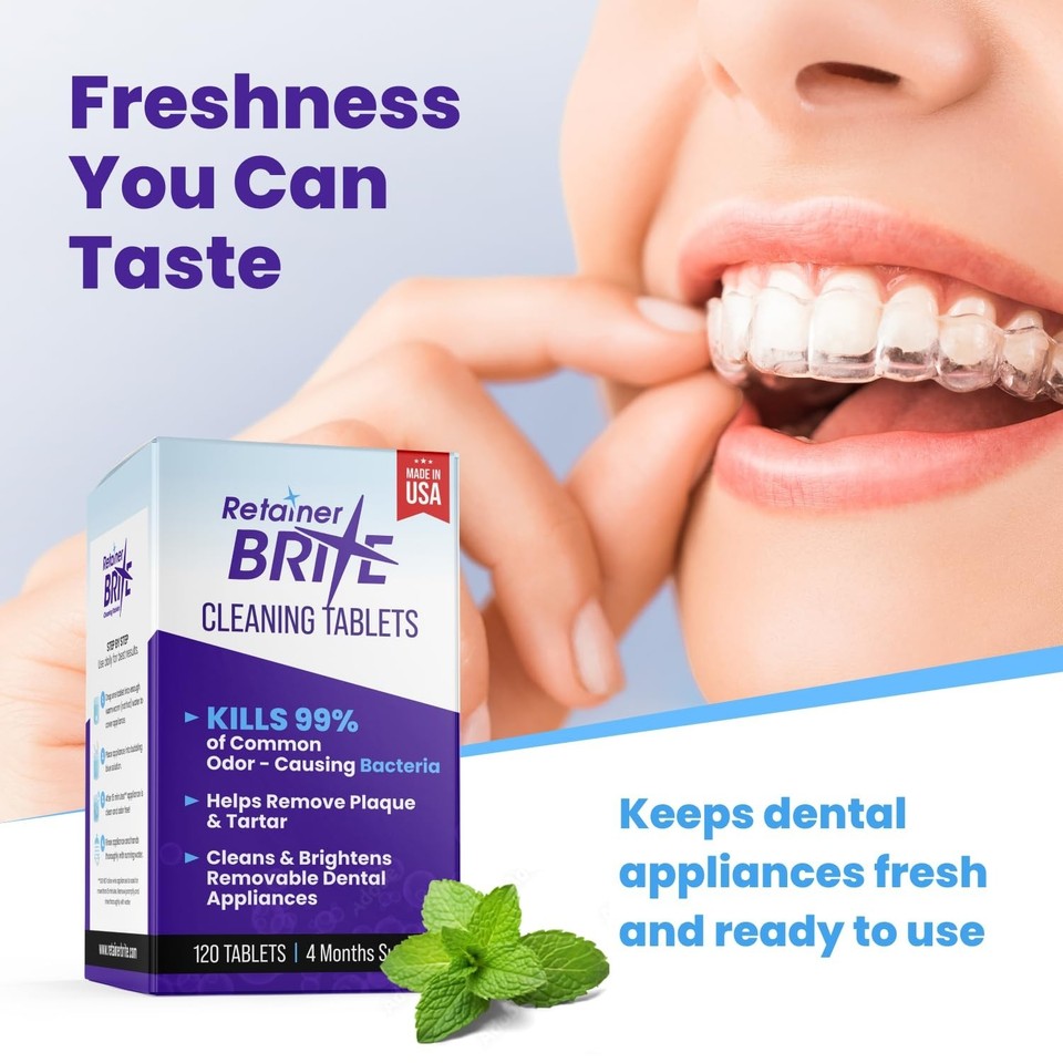 Retainer Brite RB-92 Retainer Tablet - 120 Tablets | eBay