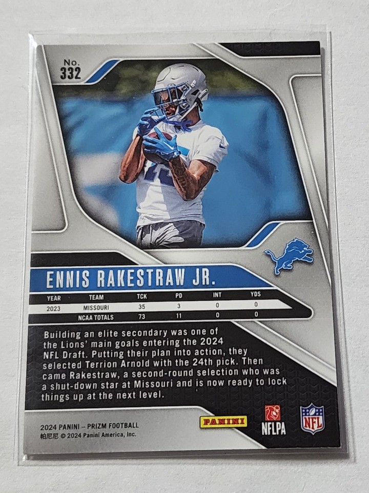 2024 Panini Prizm - Rookies #332 Ennis Rakestraw Jr. (RC) | eBay