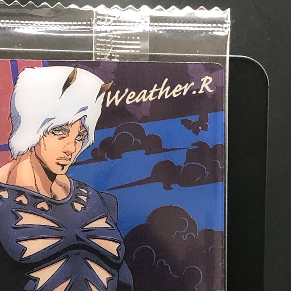 Weather Forecast WR JoJo's Bizarre Adventure Wafer Card CCG Japanese ...