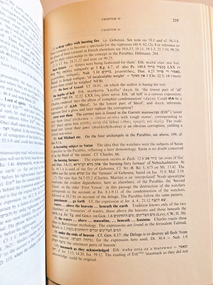THE BOOK OF ENOCH or I ENOCH /RARE Number 632/711 | eBay