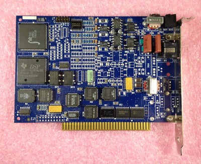 RHETOREX INC DUET RDSP-M6A 2 PORT ANALOG ISA VOICEMAIL CARD 1A9USA ...