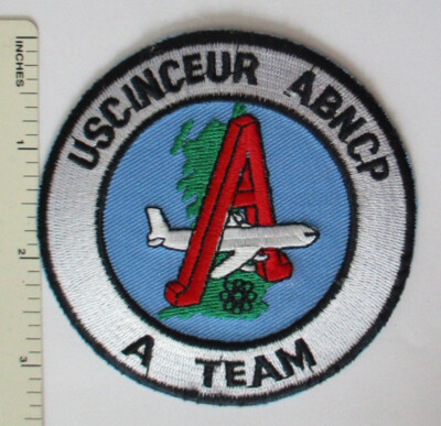US AIR FORCE EUROPE COMMAND POST PATCH USCINCEUR ABNCP A TEAM Original ...