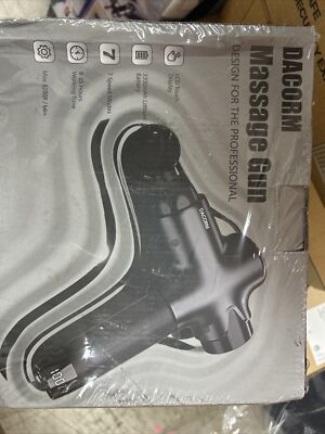 DACORM Massage Gun Design For The Professional, Gray (New & Sealed) | eBay