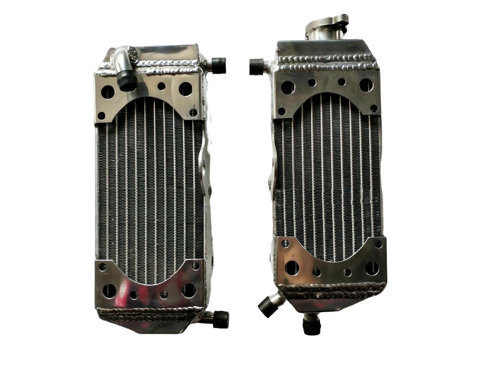 Braced Reinforced Aluminum Radiator for Yamaha YZ125 YZ125X Radiador ...