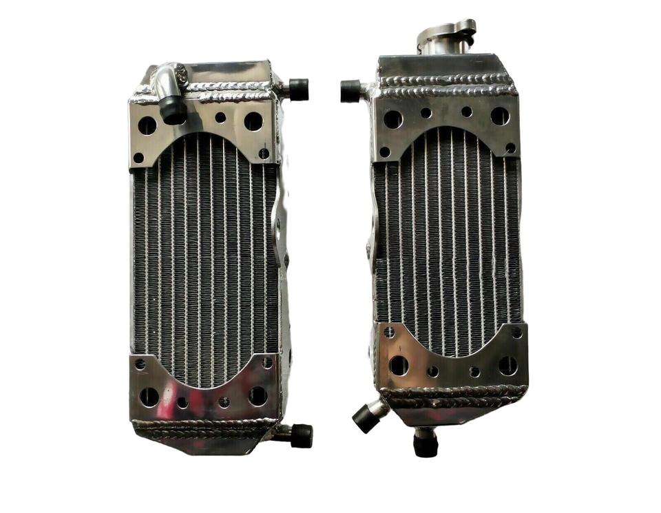 Braced Reinforced Aluminum Radiator for Yamaha YZ125 YZ125X Radiador ...