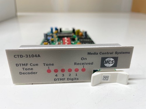 MCS Media Control Systems CTD-3104A DTMF Cue Tone Decoder | eBay