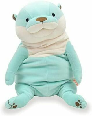 Shinada Global Mochi-KawaUso Otter Pastel Mint L Plush Doll from Japan ...
