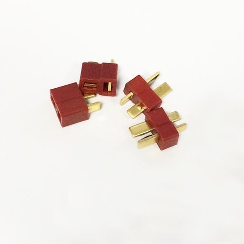 New 10 Pairs T Plug Male and Female Connectors terminal for RC Lipo ...