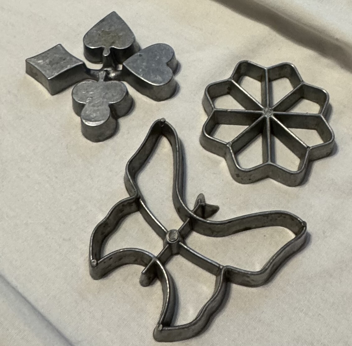 Cast Aluminum Vintage Italian Rosette