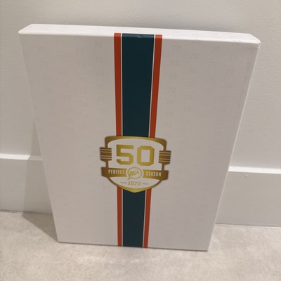 Rare Miami Dolphins Collectible 50th Anniversary Perfect Season 1972 ...