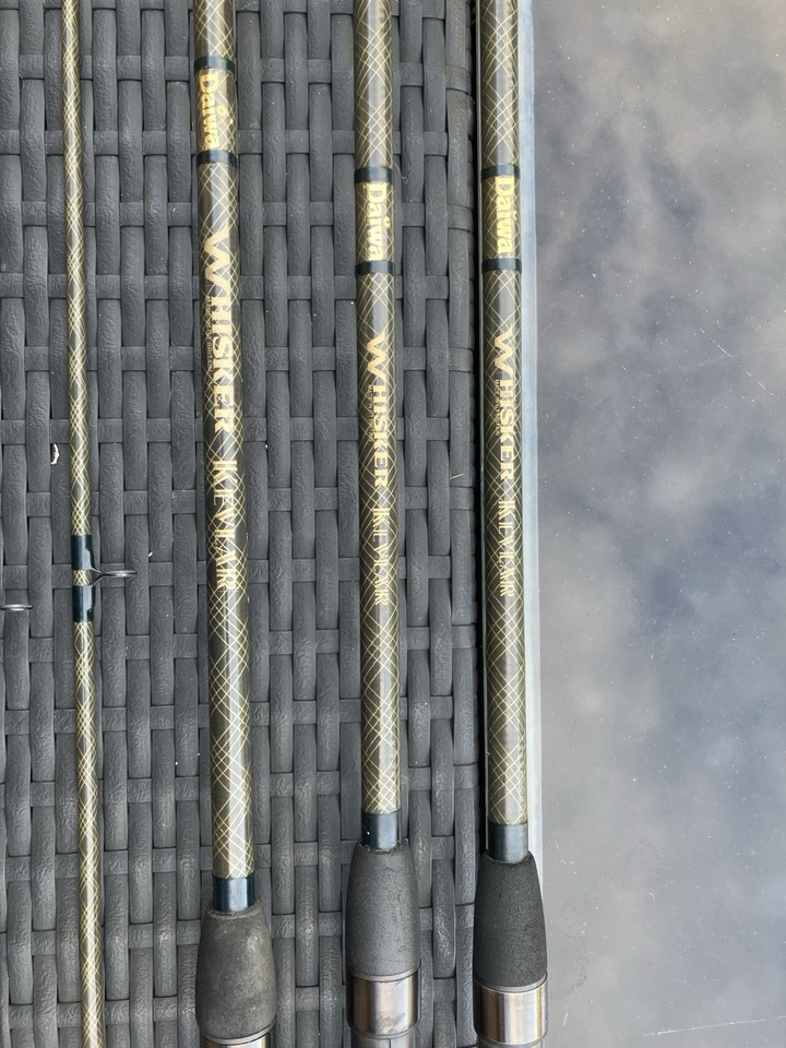 3x Daiwa Whisker k/Lar Esox WKS-612EF Pike Fishing Rods, Superb ...