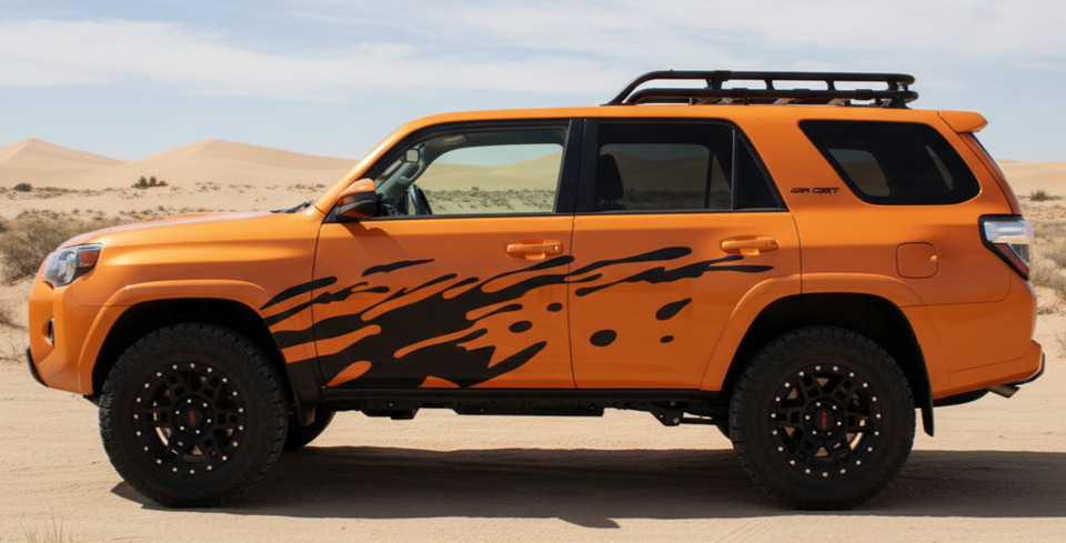 MUD SPLASH Truck & SUV Decal Set – Left & Right Vinyl Graphics Off-Road ...