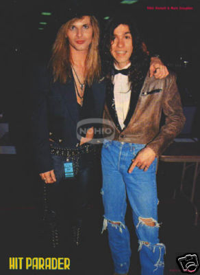 RIKKI ROCKETT & MARK SLAUGHTER PINUP metal 90's Poison | eBay