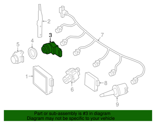 Mercedes-Benz 00090556049999 Genuine OEM Park Sensor for sale online | eBay