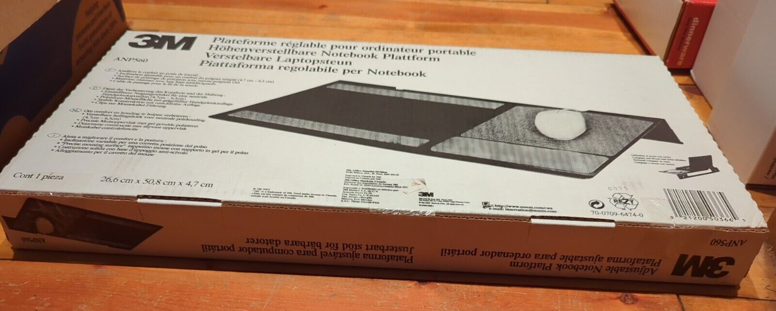 3M Tilt Adjustable Notebook Platform Black - ANP560 | eBay