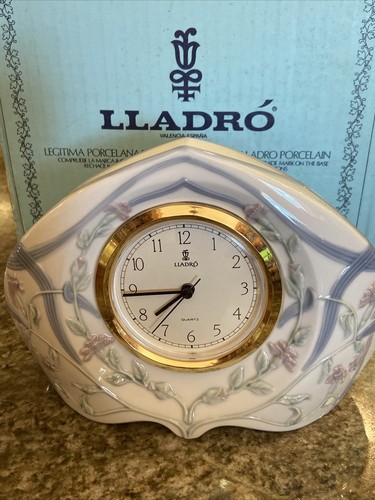Lladro Porcelain Clock 1984 | eBay