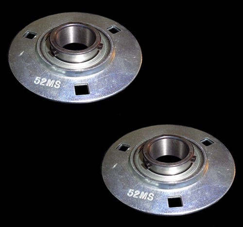 QA BB CC CW SNOW THROWER AUGER BEARINGS WITH FLANGES, CUB CADET, IH ...
