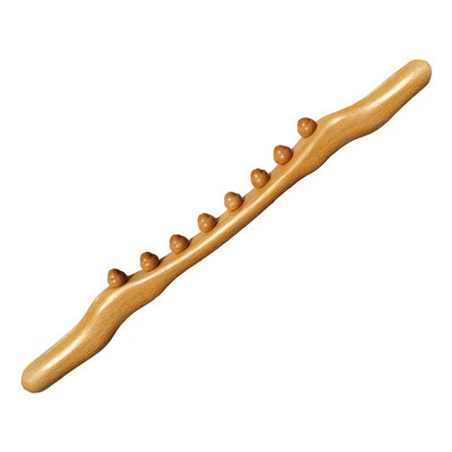 Back Massager 8 Beads Wood Therapy Massage Tools for Shiatsu Trigger ...