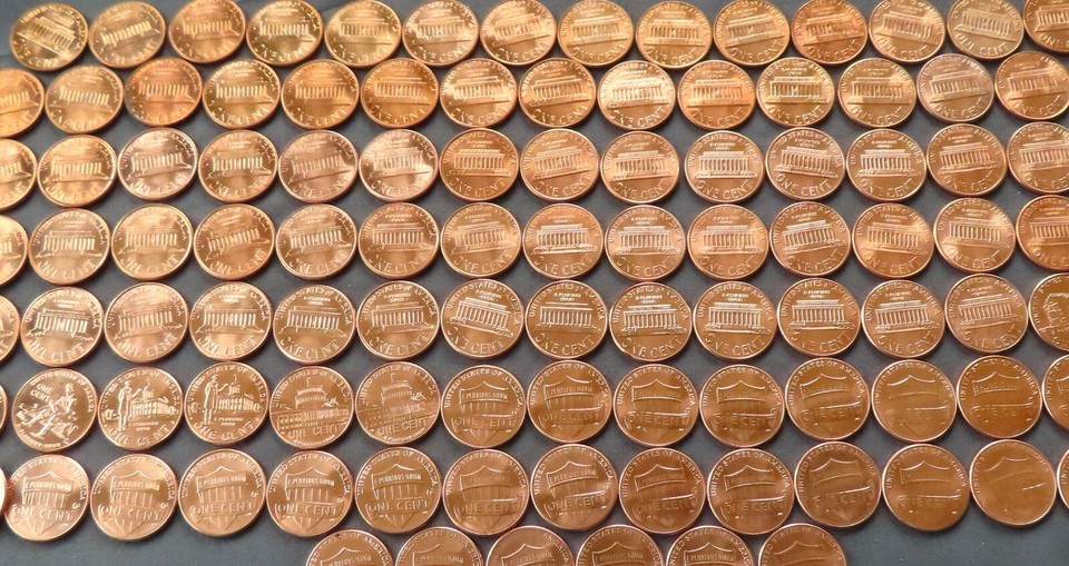 1959-2024 Lincoln Memorial & Shield Cents BU - Complete with 7 -1982's ...