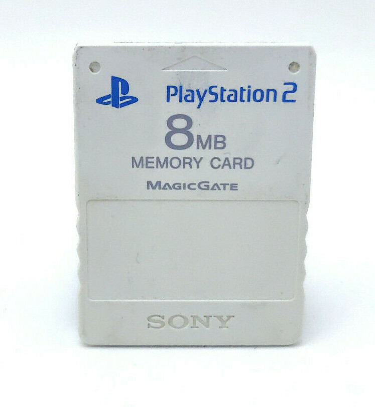 Sony Playstation 2 PS2 Official OEM MagicGate 8mb Memory Card Genuine ...