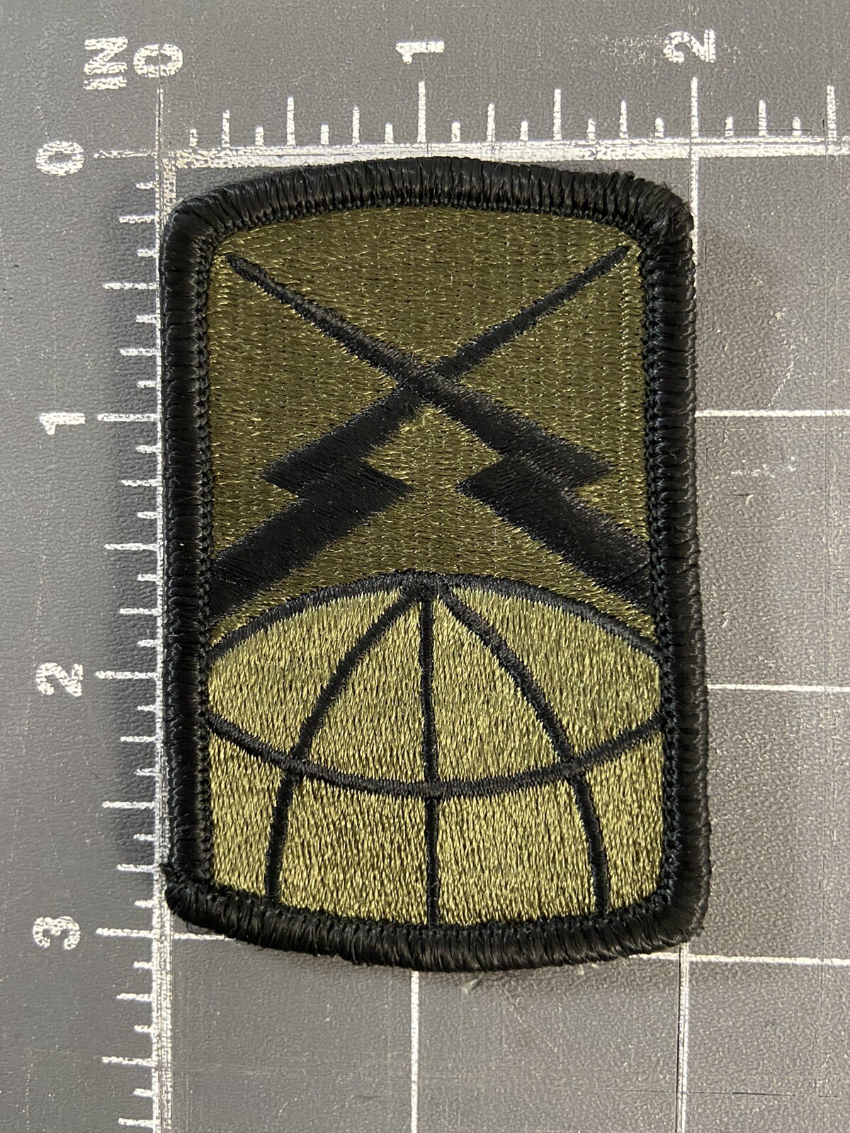 Vintage United States Army 160th Signal Brigade Patch Subdued ...