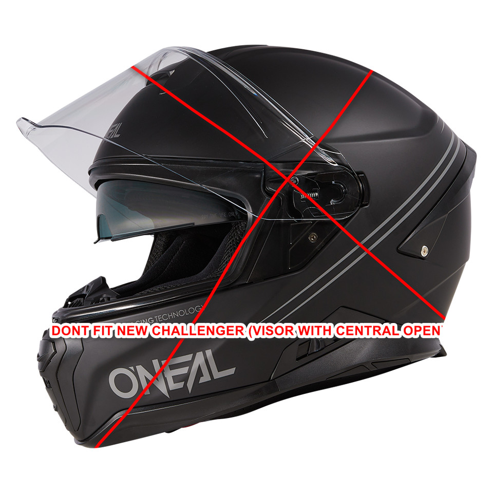 Visier Helm O'Neal Challenger Getönt' Dunkel Pinlock Ready | eBay.de