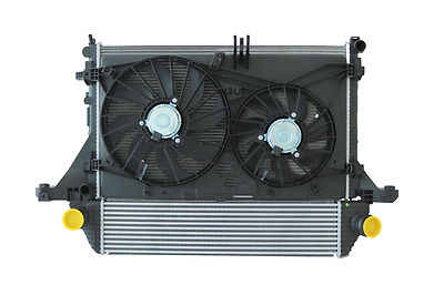 KÜHLERPAKET WASSERKÜHLER KLIMA KÜHLERLÜFTER FÜR NISSAN NV400 2,3DCI ...