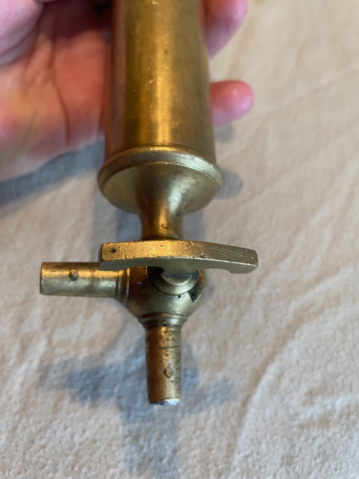 1885 vintage Antique brass C. Wright Surgical Instrument Makers hand ...