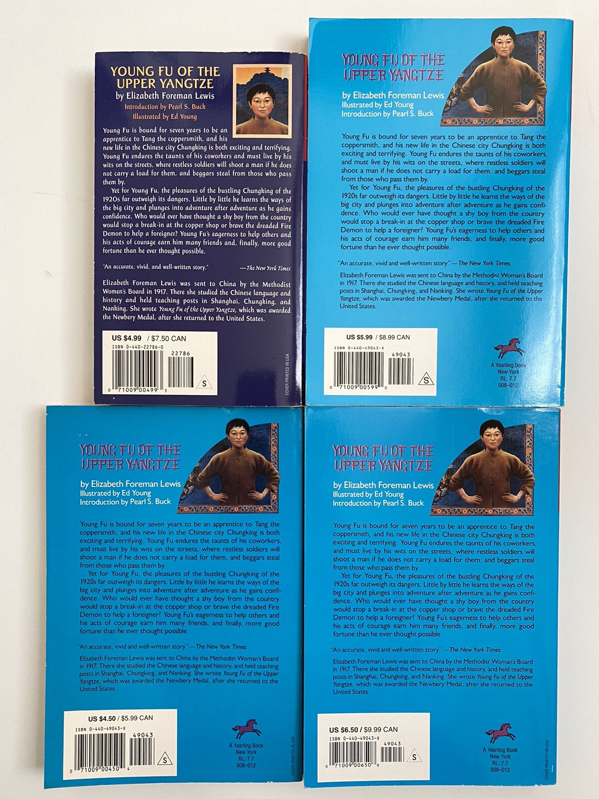 Lot 4 Young Fu of the Upper Yangtze Elizabeth Lewis Newbery Guided ...