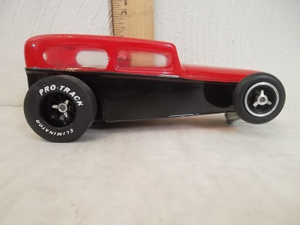 '32 Ford track nose, MPC interior, COX driver, Dynamic brass, Pittman ...