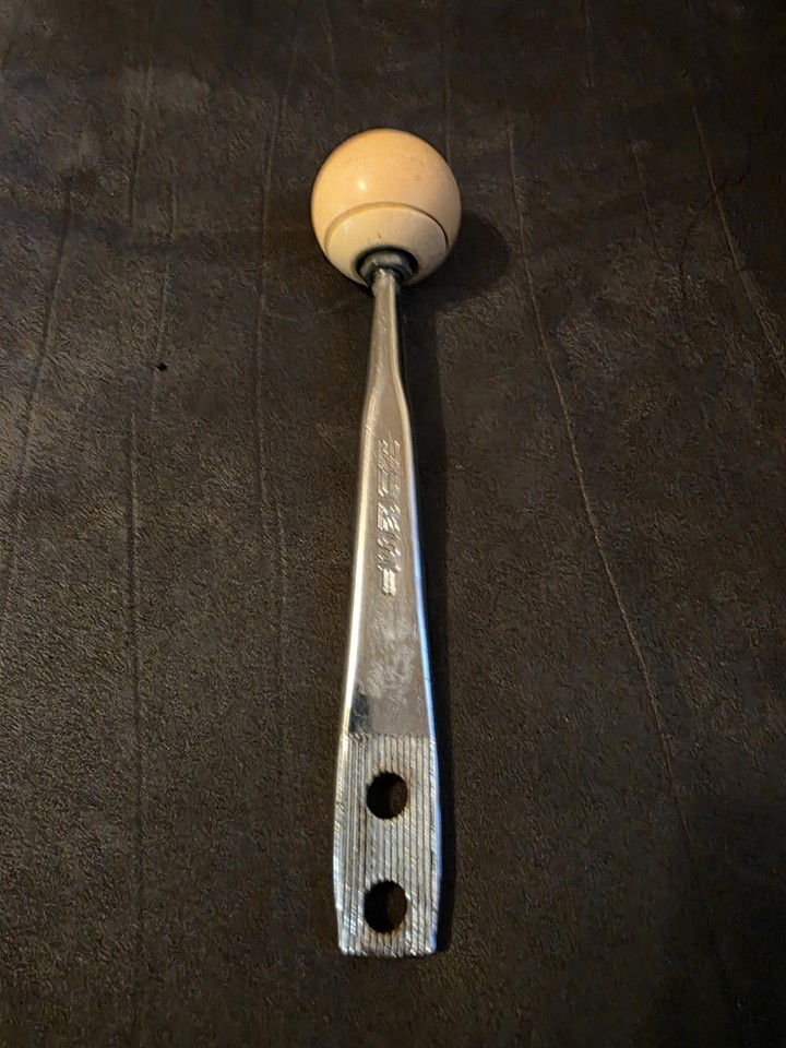 HURST Vintage Chrome Steel Stick 7238 w/ 4 Speed Knob- Well USED | eBay