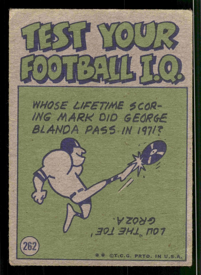 1972 Topps #262 Ray May - Baltimore Colts (Low Grade) | eBay