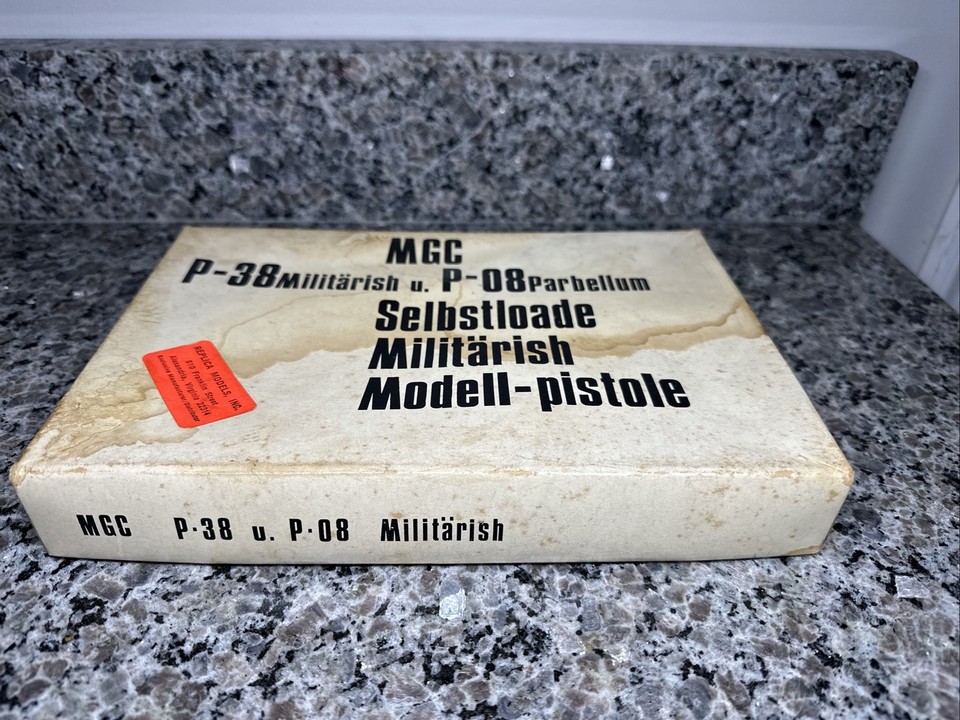 MGC Full Metal P38 Model MGC, Marushin Modell-pistole Militarish Box ...