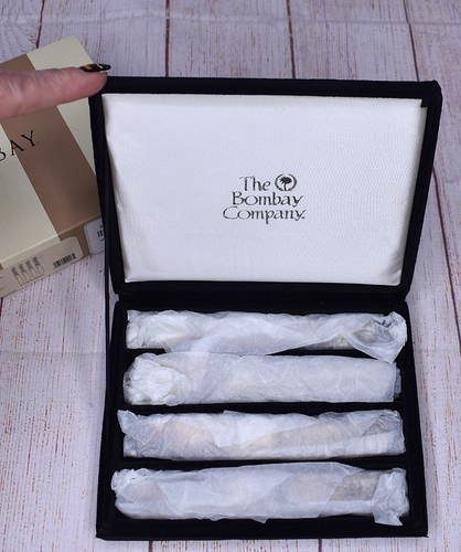 Bombay Renaissance Cheese Pate Knife Set of 4 NEW NIB 5036053 (READ) | eBay