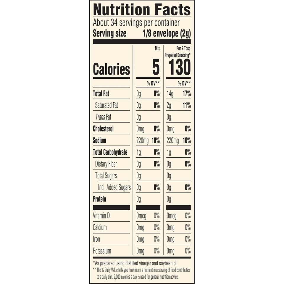 Good Seasons Zesty Italian Dressing & Recipe Seasoning Mix, 4 ct ...