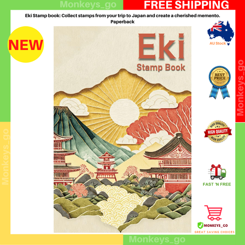 Eki Stamp Book: Collect Stamps from Your Trip to Japan and Create a ...