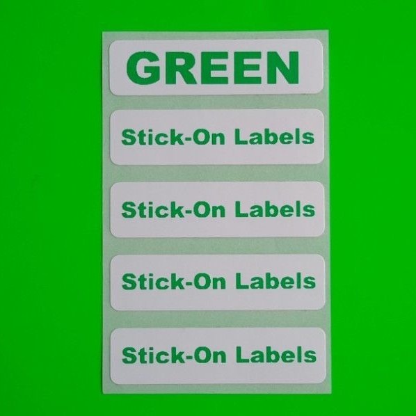 Stick on Name Labels School Children Stickers Personalise Tag for ...