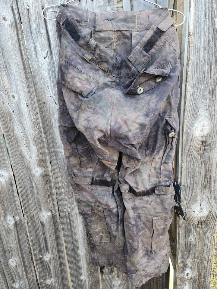OPFOR DYED MULTICAM/BLACK/BROWN ARMY COMBAT PANTS W/ CRYE KNEE SLOT ...